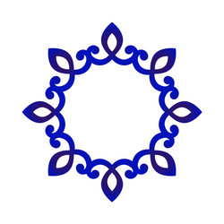 Decorative round Royalty Free Vector Image - VectorStock