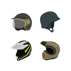Helmet-1 Royalty Free Vector Image - VectorStock
