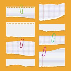 Notebook Paper Ripped Vector Images (over 1,900)