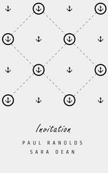 Minimal invitation card or ticket Royalty Free Vector Image