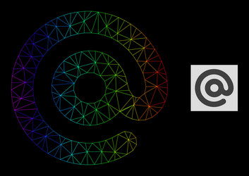 Rainbow Email Icon Vector Images (over 140)