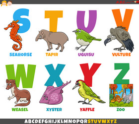 Animal Alphabet Vector Images (over 29,000)