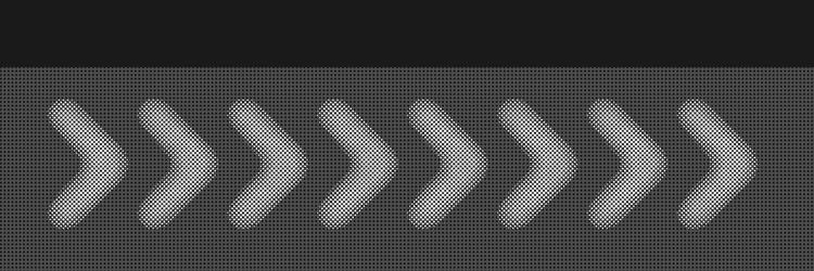 Fluid gradient arrow abstract vibrant arrows Vector Image