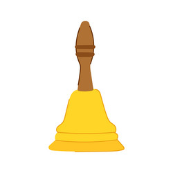 Ring bell cartoon Royalty Free Vector Image - VectorStock