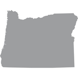 Oregon State Shape Vector Images (over 250)