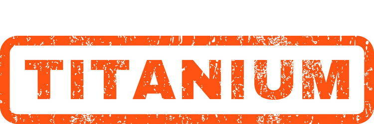 Titanium textile stamp Royalty Free Vector Image