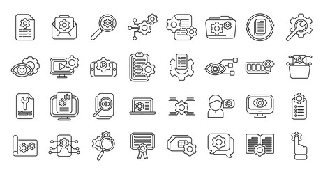Overview Icon Vector Images (over 2,400)