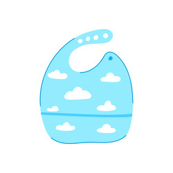 Bank bib cartoon Royalty Free Vector Image - VectorStock