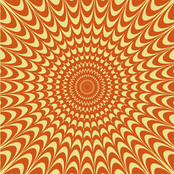 Optical art abstract twisted Royalty Free Vector Image
