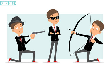 Handsome banker in business suit Royalty Free Vector Image