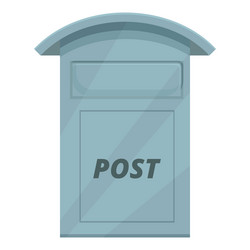 House post box icon cartoon receive Royalty Free Vector