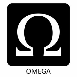Omega Alphabet Isolated Vector Images (over 230)