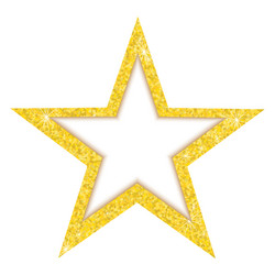 Gold Star Sticker Clipart