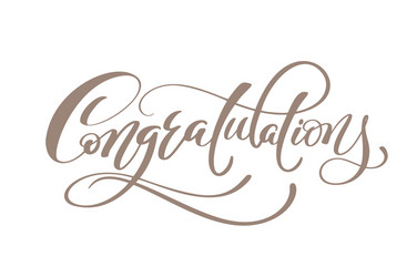 Welcome hand lettering Royalty Free Vector Image