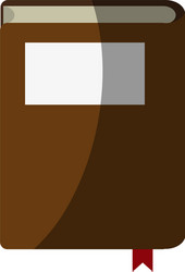 Reading book separator Royalty Free Vector Image