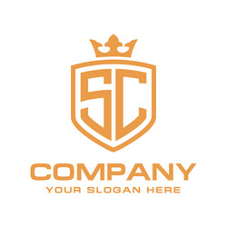 Sc logo Royalty Free Vector Image - VectorStock