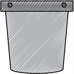 Pail Royalty Free Vector Image - VectorStock