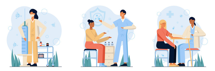 Cartoon Vaccination Vector Images (over 21,000)