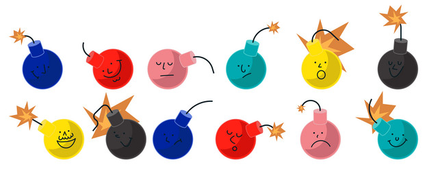 Funny Bomb Vector Images (over 5,500)