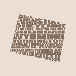 Arkansas map counties with usa Royalty Free Vector Image