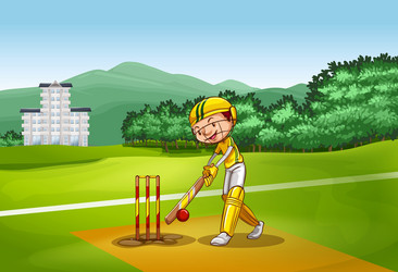 Cricket Match Animation