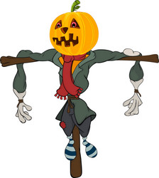 Scarecrow Royalty Free Vector Image - VectorStock