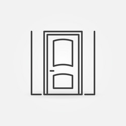 House Outline with Door Vector Images (over 35,000)
