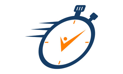 Estimated time required icon Royalty Free Vector Image