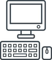 Monitor Keyboard Mouse Vector Images (over 11,000)