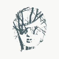 Multiple Head Silhouette Vector Images (over 130)