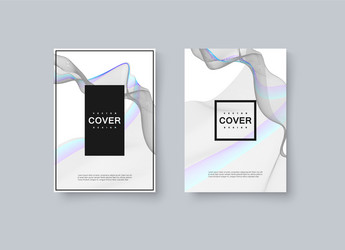 Abstract minimal cover design Royalty Free Vector Image