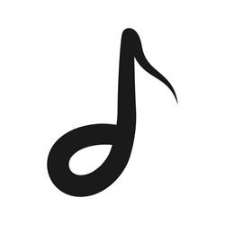 Musical note logo Royalty Free Vector Image - VectorStock