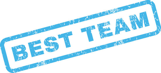 Best team rubber stamp Royalty Free Vector Image