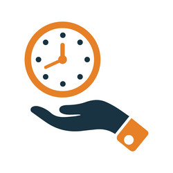 Save time icon Royalty Free Vector Image - VectorStock