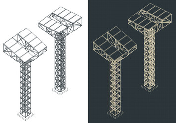 Isometric Solar Farm Vector Images (over 230)
