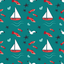 Marine Motifs Vector Images (over 760)