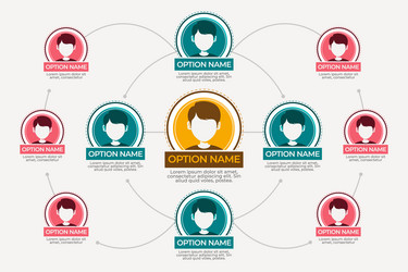 Circle Hierarchy Circular Vector Images (over 220)