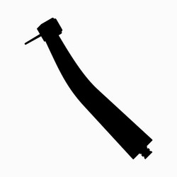 Cordless endodontic dental tip with micromotor Vector Image