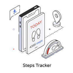 Step Tracker Vector Images (over 510)