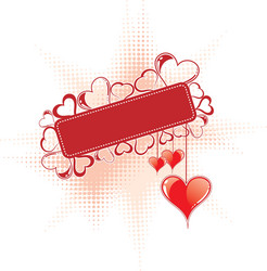 Heart Background - Decorative Hearts Royalty Free Vector