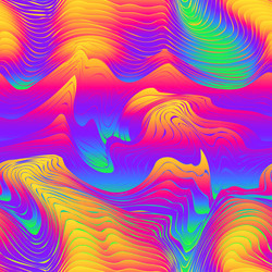 Abstract warp lines seamless texture Royalty Free Vector