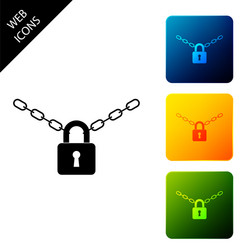 Padlock Chain Bondage Vector Images (over 100)