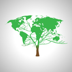 Oak tree Royalty Free Vector Image - VectorStock