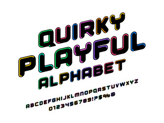 Playful Font Vector Images (over 2,500)