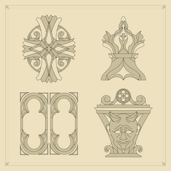Gothic Corners Vector Images (over 3,600)