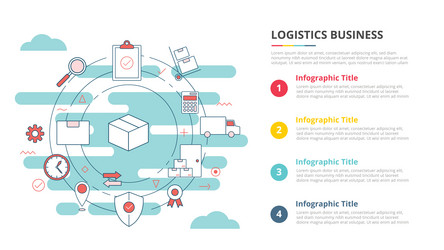 Logistics Poster Template Vector Images (over 1,100)