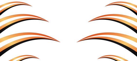 Sharp curve claws sports car wrap livery stickers Vector Image