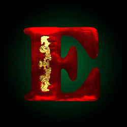 Alphabet Letter E Objects Vector Images (over 1,000)