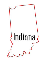 Indiana Outline Vector Images (over 630)