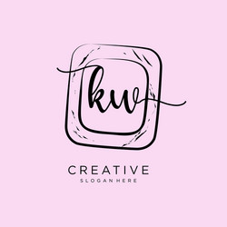 Kw Monogram Vector Images (over 1,200)